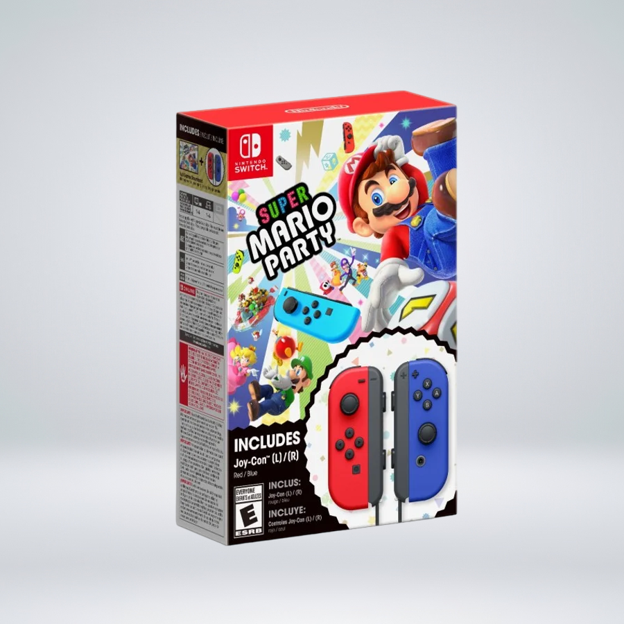 MANDO NINTENDO SWITCH JOY-CON MARIO PARTY RED – Blue | CD STORE