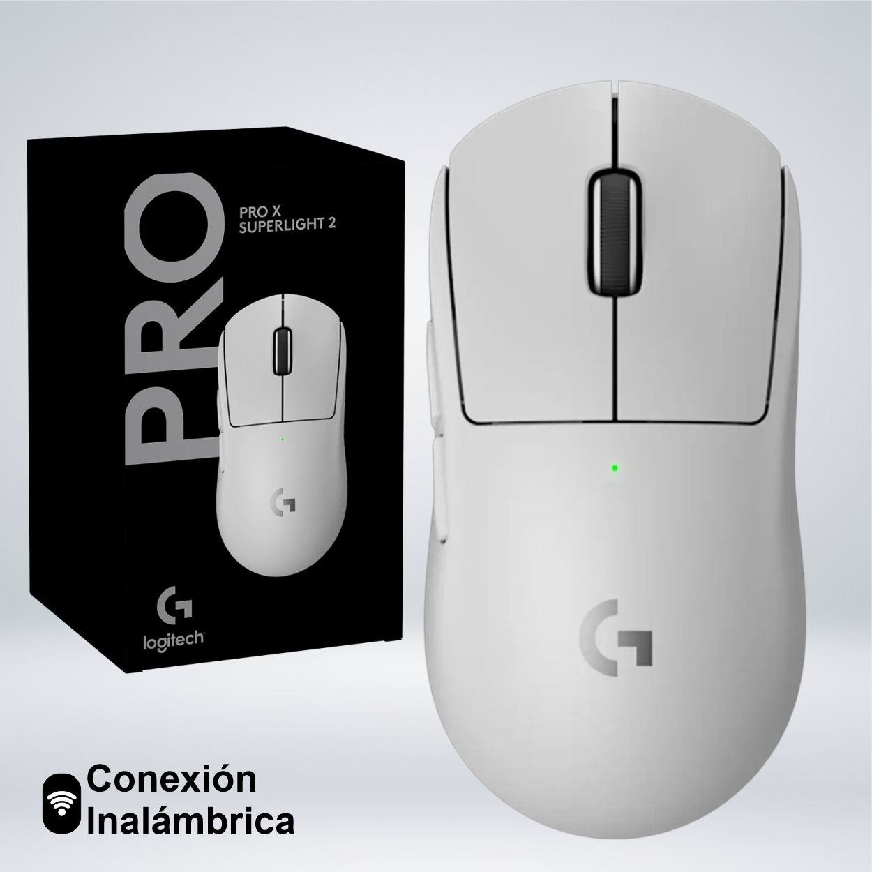 MOUSE GAMER G PRO X SUPERLIGHT 2C HERO 2 LIGHTSPEED 44KDPI 5botones ...